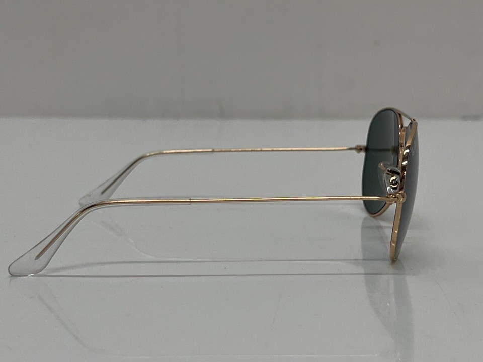 Ray Ban Unisex Gold Wire Frame Aviator Sunglasses | eBay