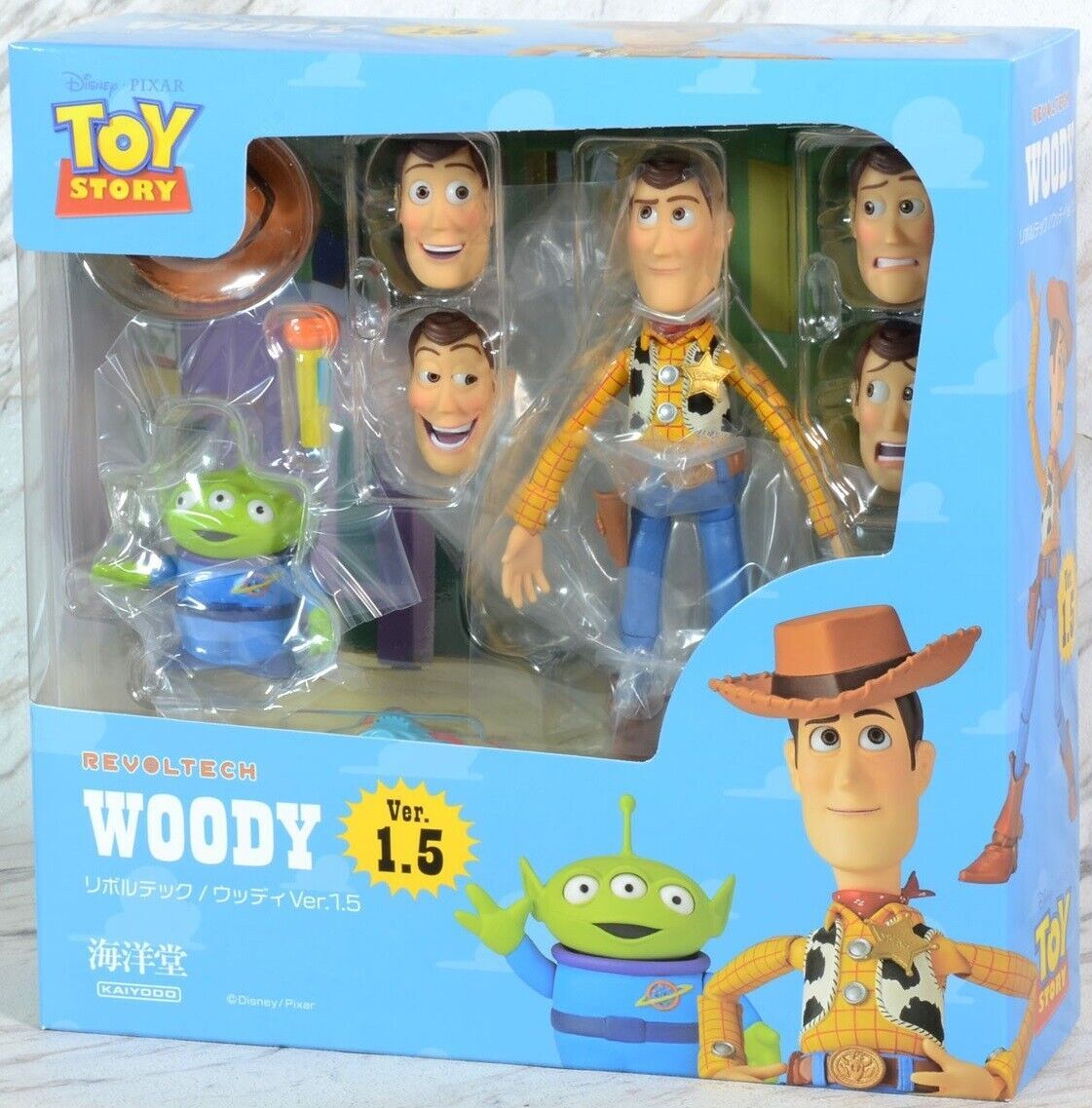 Revoltech Woody Revoltech Sci Fi 010EX Woody Sepia Version Toy Story