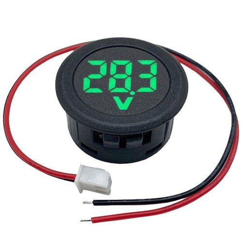 DC 4-100V Volt Gauge Meter Programmable LED Digital Display Small ...