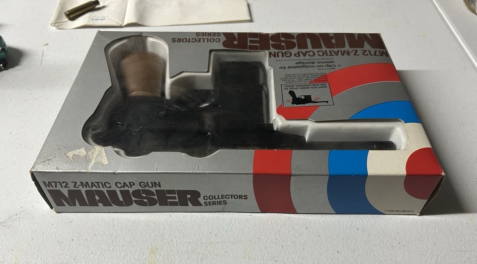 M712 Z-Matic Cap Gun Toy Mauser Collectors Series 8074-0 Larami 1980s ...