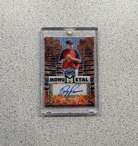 2024 Leaf Metal #MM-TF1 MonuMetal Terry Francona Fire 1/1 Auto ...
