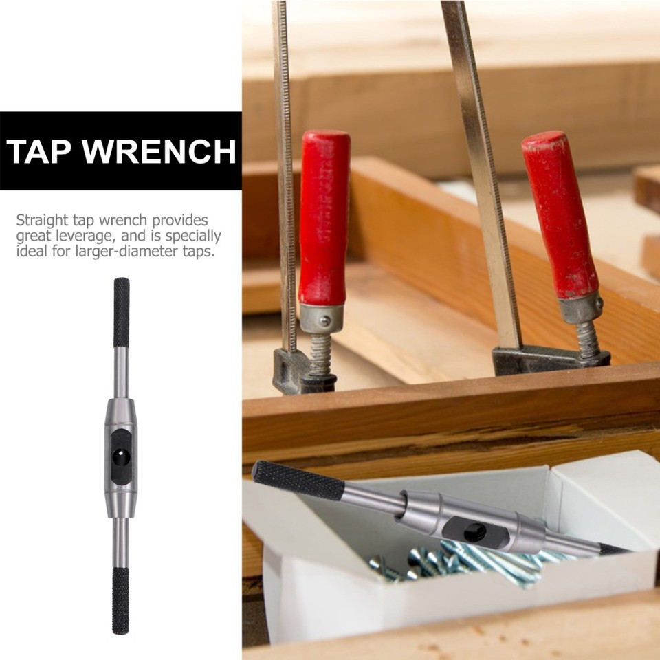 2 pcs Adjustable Hand Tap Wrench Tapping Tool Threading Hand Tool | eBay UK