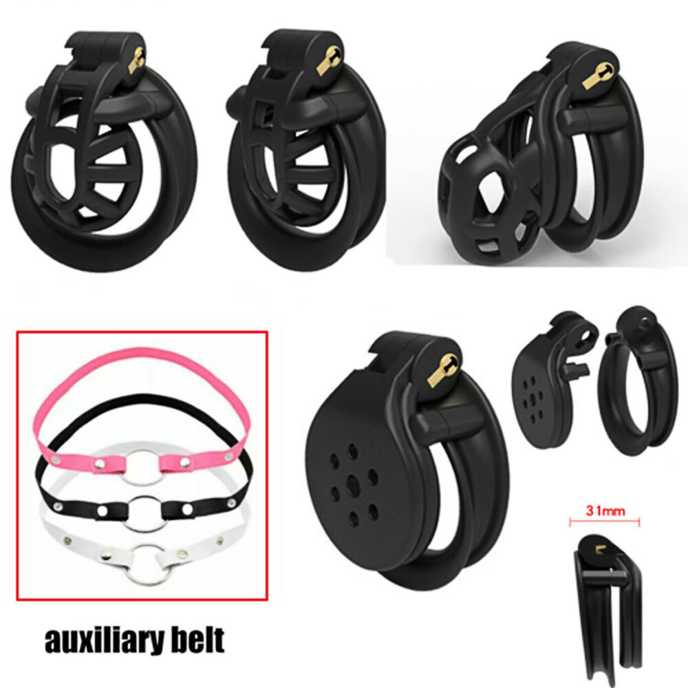 All Types Mamba Cage Male 3D Printed Chastity Cobra Device Ring W/ Lock ...