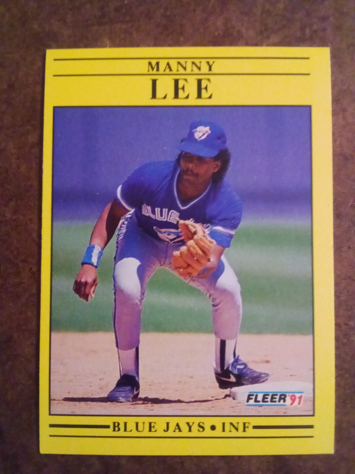 Manny Lee 179 Fleer 1991 MLB Baseball Card | eBay