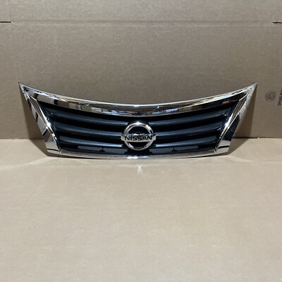 NEW 2013-2015 NISSAN ALTIMA Front Bumper Upper Grille Assembly w ...