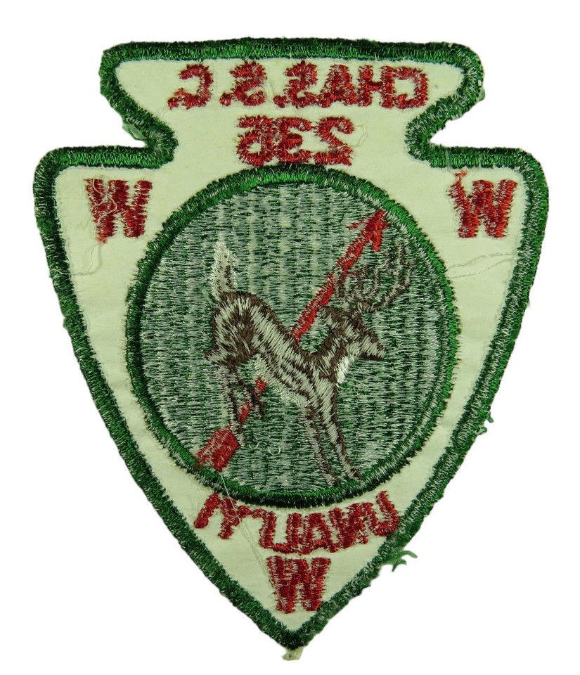 Un A Li'yi Lodge 236 Coastal Carolina SC Arrowhead Flap Green Bdr ...