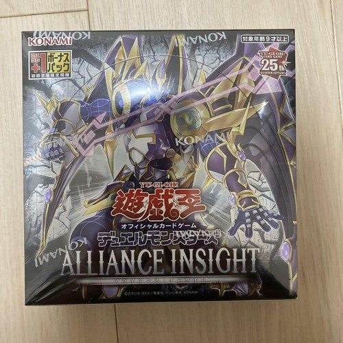 Yu-Gi-Oh! Alliance Insight Sealed Box +1 Bonus Pack Japanese 30 packs ...