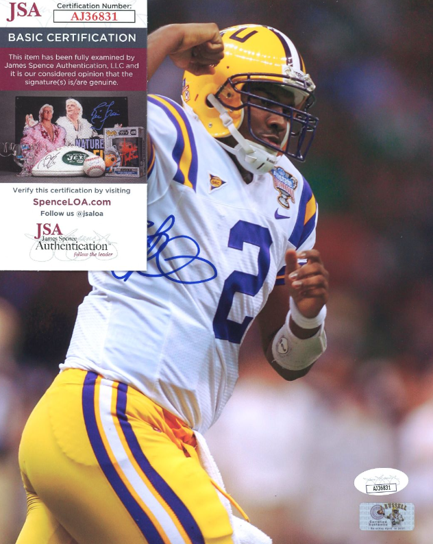 JaMARCUS RUSSELL Signed LSU Tigers 8x10 Photo (JSA Basic COA) | eBay