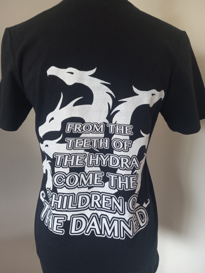 Heavy Metal Omen Band T Shirt Size Small Metal Rock Band | eBay