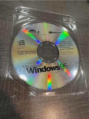 Vintage Microsoft Windows 95 Companion Disc (1995, CD-ROM) - Disc Only ...