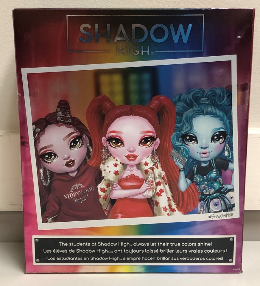 Rainbow High Shadow High Rosie Redwood - Red Fashion Doll with ...