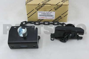 519000K011 Genuine Toyota CARRIER ASSY, SPARE WHEEL 51900-0K011 | eBay