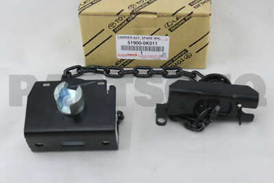 519000K011 Genuine Toyota CARRIER ASSY, SPARE WHEEL 51900-0K011 | eBay
