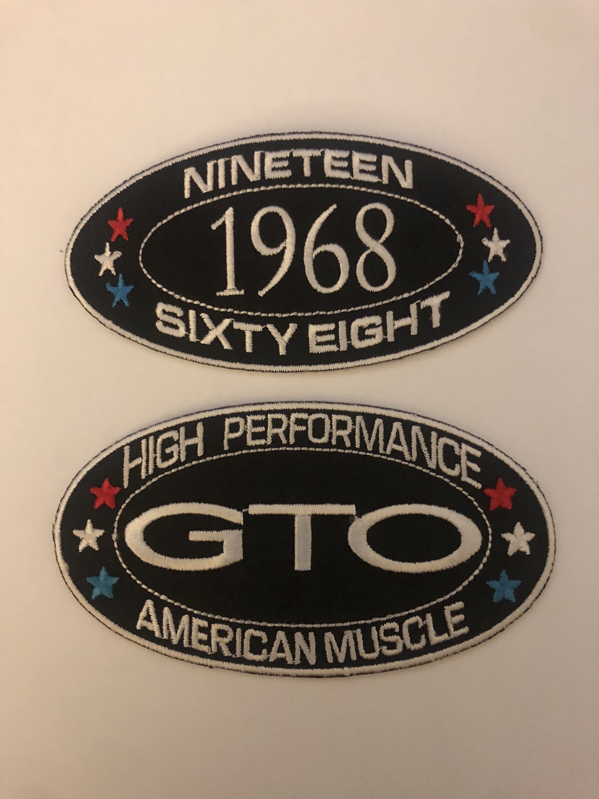 1968 PONTIAC GTO SEW/IRON ON PATCH EMBROIDERED BADGE EMBLEM THE JUDGE ...