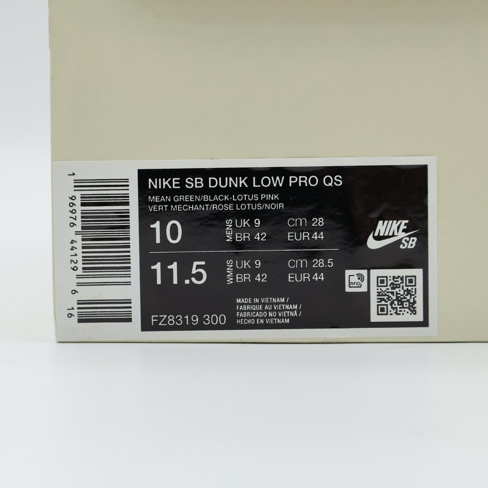 FZ8319-300 The Powerpuff Girls Nike SB Dunk Low Pro QS Buttercup (Men's ...