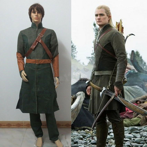 The Hobbit Legolas Clothing Cosplay Costume Custom Made | eBay