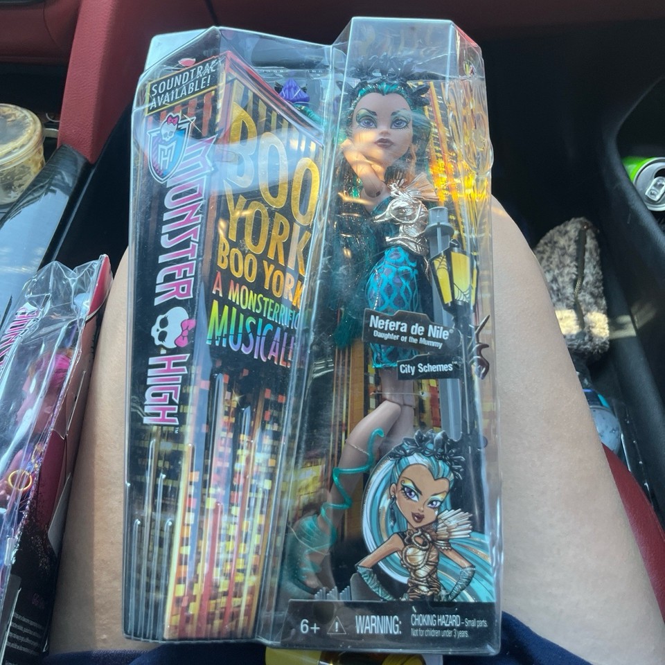 Monster High Boo York Boo York Nefera de Nile Doll 2014 Mattel In Box ...