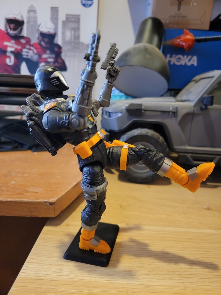 (LOT of 50) GI Joe Classified Custom Figure Stands Black - FREE ...