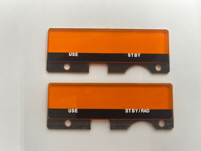 KX-165 KN 165 KN165 PAIR Recessed Amber Lens Free Shipping King Faceplate | eBay
