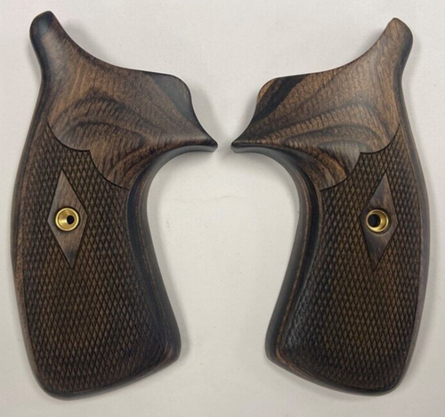 Kimber K6s DASA Walnut Checkered Altamont Wood Grips | eBay