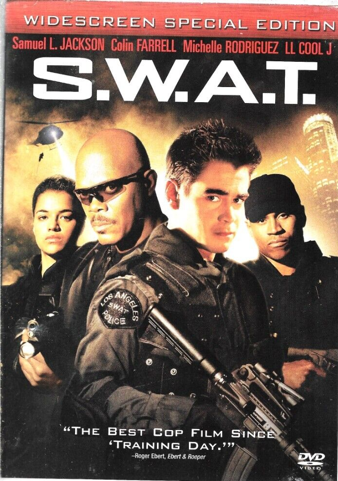 S.W.A.T. DVD SWAT Samuel L Jackson Colin Farrell Michelle Rodriguez | eBay