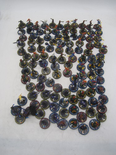 HeroClix Lot Set #2 117 Marvel Figures Cloak Dagger Domino Hellcat etc ...