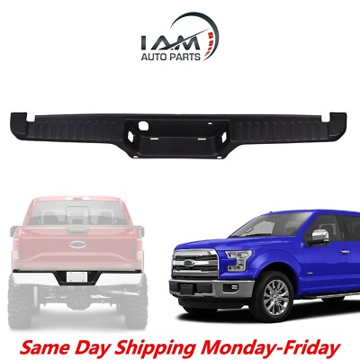 Rear Step Bumper Pad With Sensor Holes For 2015-2020 Ford F150 ...