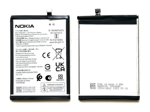 🛐FREE TOOLS Genuine Replacement Battery for Nokia C21+ G11 G21....WT341 ...