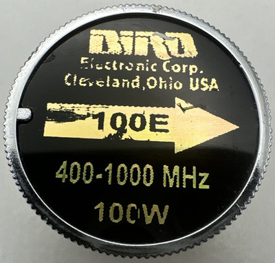 Bird 43 Thruline WattMeter Element 100W 100E 400-1000MHz | eBay