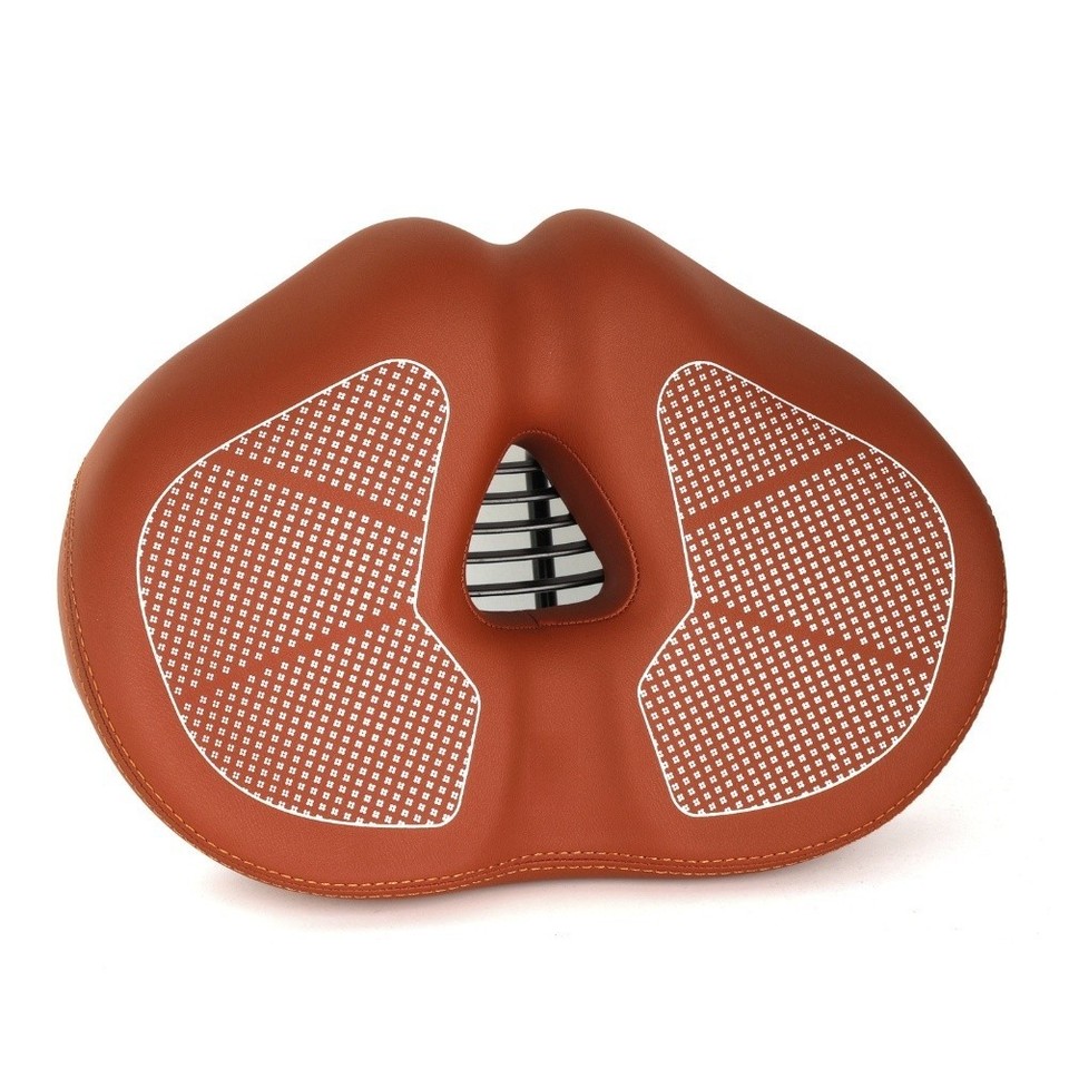 Bike Saddle Shock Absorption Anatomical Support Shape Easy Installation ...