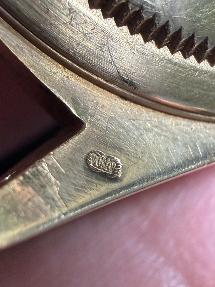 Rolex Datejust 16238 gold diamond Dial 18k Solid Gold 36mm Leather ...