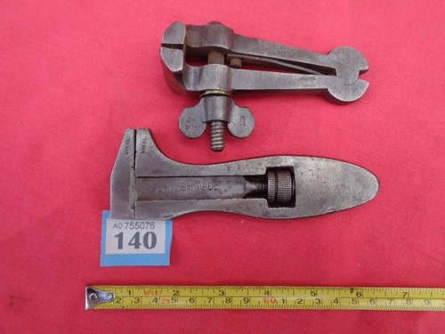 Vintage Tools Adjustable Wrench & Hand Vice. Job Lot # 140 | eBay UK