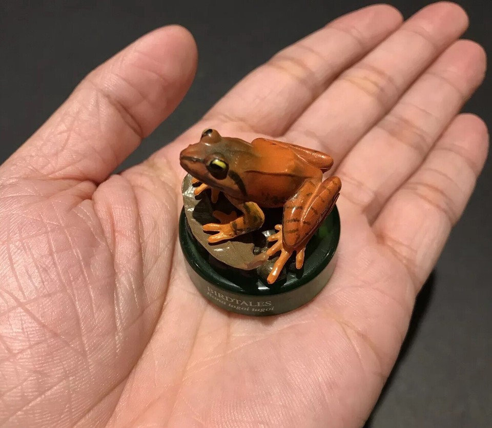 Kaiyodo Birdtales Japan Exclusive Tago’s Tago Brown Frog Figure | eBay