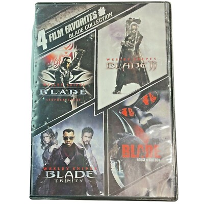Wesley Snipes Blade Vampire Horror Movie Collection Four DVD Set u | eBay
