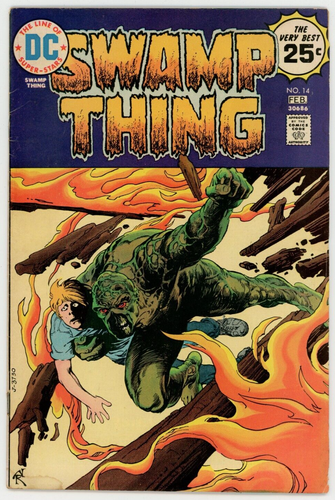 No 14 Swamp Thing DC Comics Redondo 1975 | eBay