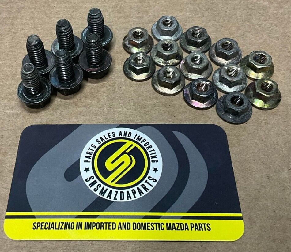 90-05 Mazda Miata MX5 OEM Soft Top Rain Rail Retainer Frame Mounting ...