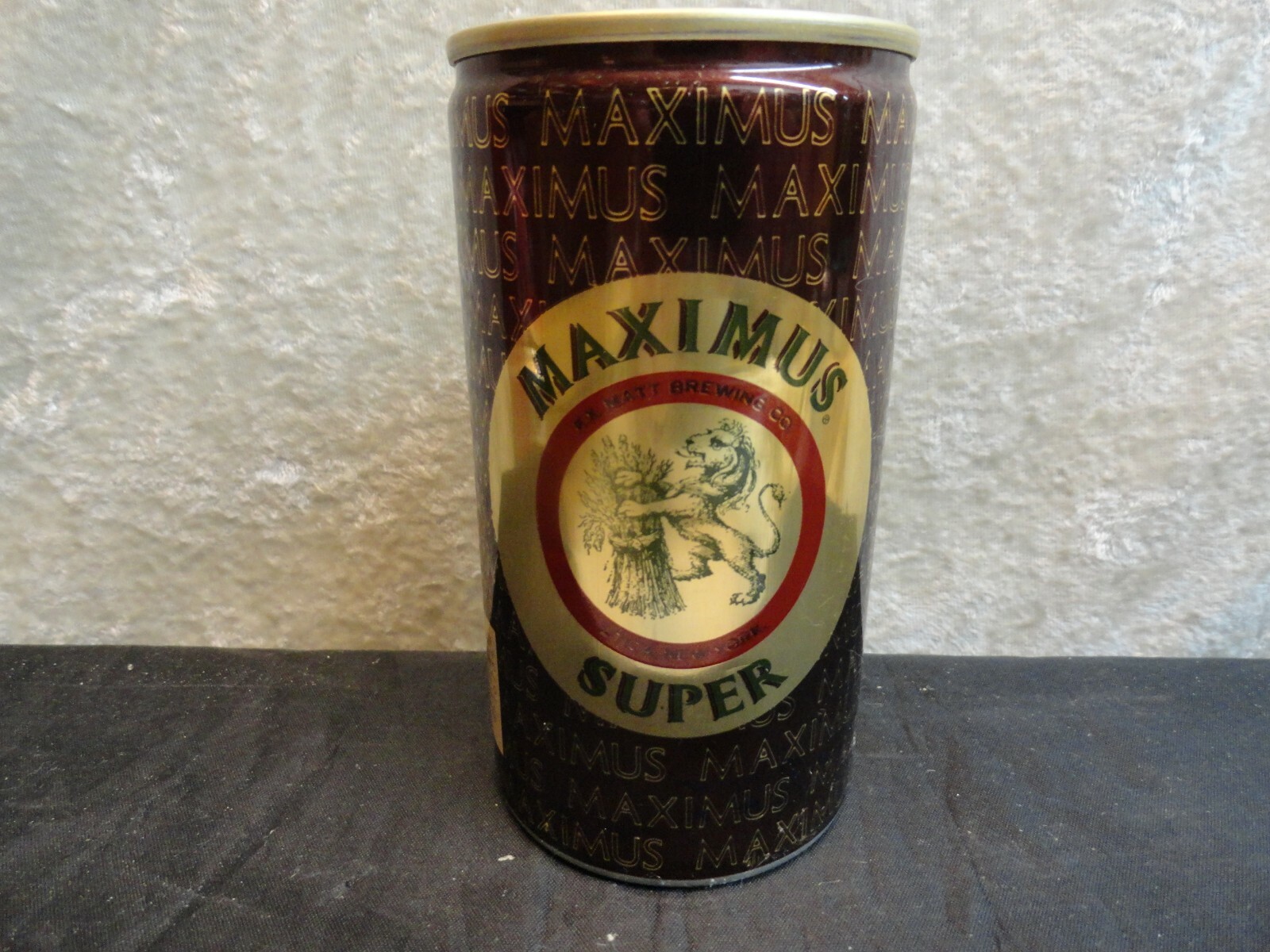 MAXIMUS SUPER BREWING PULL TAB BEER CAN GREAT CONDITION ALE LAGER | eBay