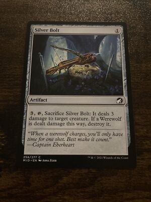 Silver Bolt (258) Innistrad: Midnight Hunt MTG Magic The Gathering ...