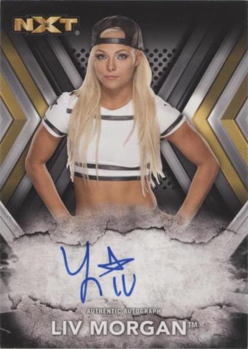 2017 Topps WWE NXT - Autographs Liv Morgan #RA-LM (AU) for sale online ...