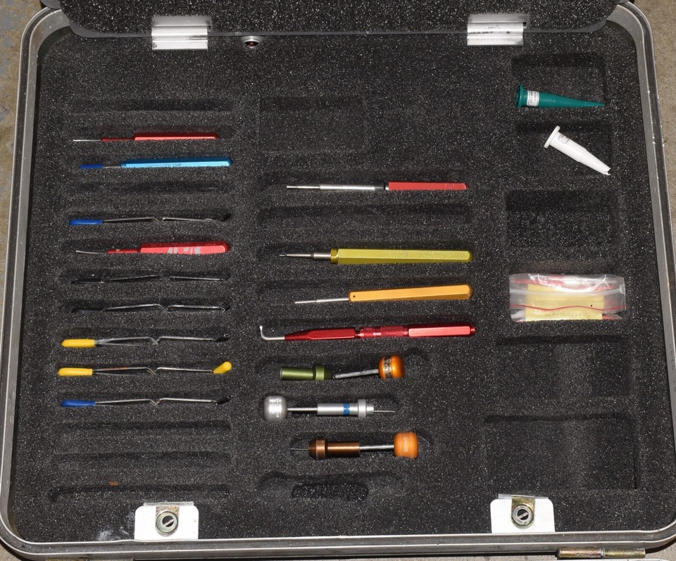 DANIELS DMC 216 MILITARY F16 FIGHTER JET ELECTRICAL CRIMP CONNECTOR ...