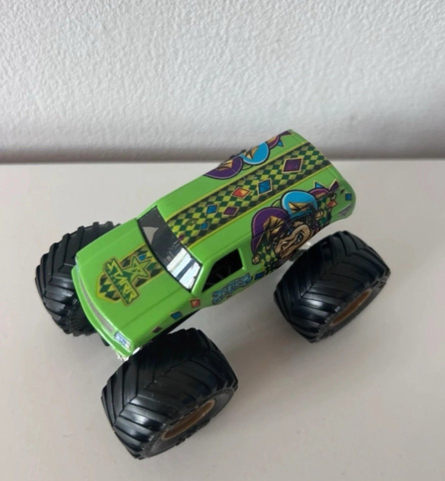 Monster Jam Rare Green Jester 1:64 Monster Truck VGC | eBay UK