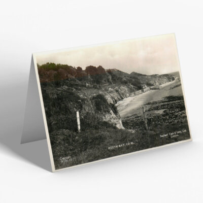 GREETING CARD - Vintage Isle of Wight - Reeth Bay | eBay UK