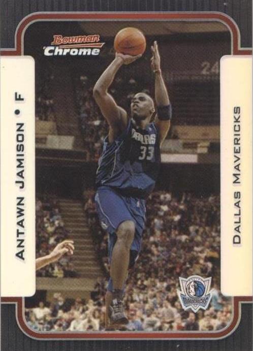 2003-04 Bowman Rookies & Stars - Antawn Jamison #59 Chrome Refractor ...
