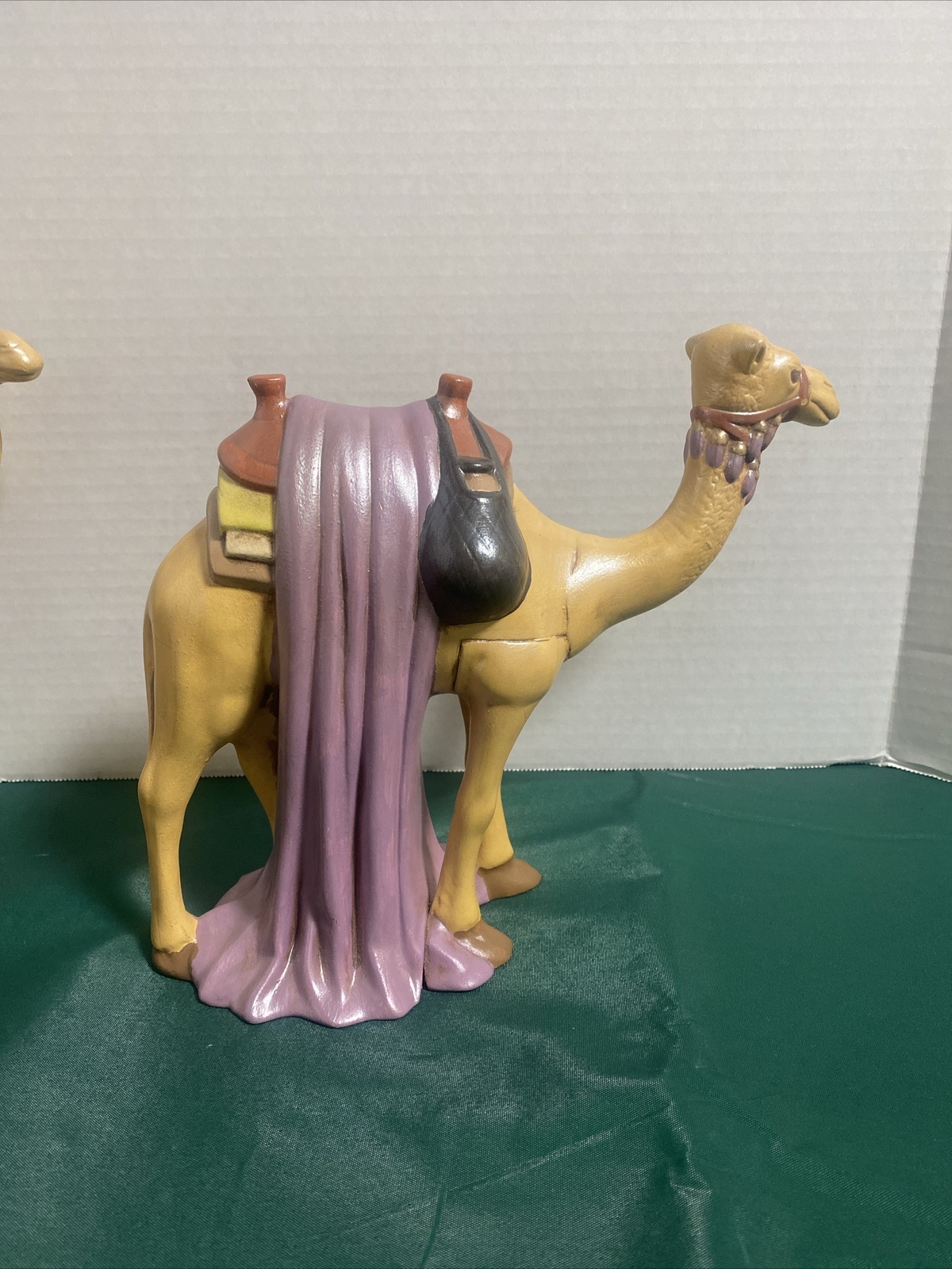 Christmas 🎄 Duncan Mold Nativity Wisemen and Camels VTG Ceramic Glossy ...