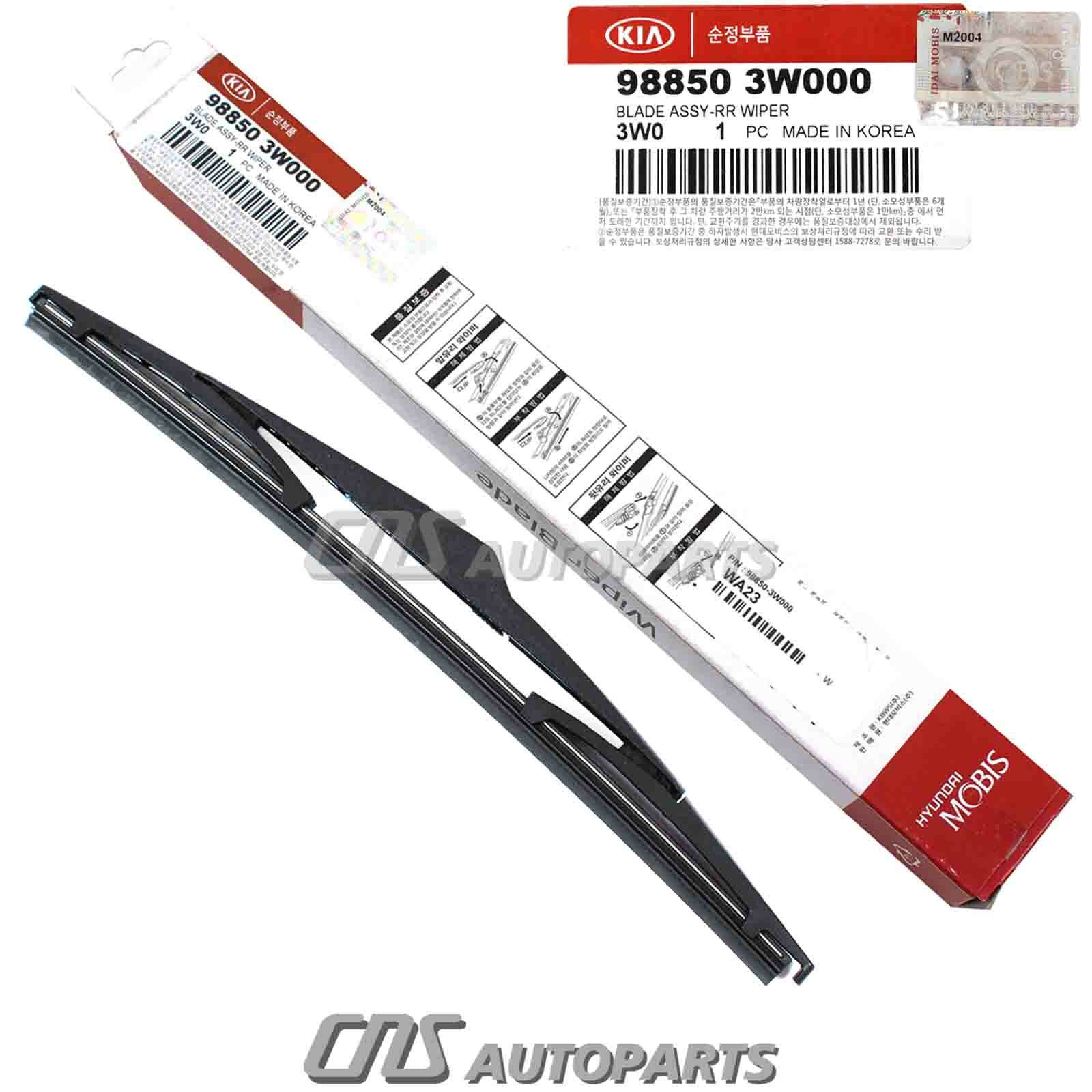 988503W000⭐⭐⭐⭐⭐ GENUINE REAR Wiper Blade for 09-16 Elantra Tucson Kia ...