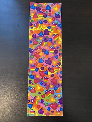 Vintage Lisa Frank Stickers Sheet Rainbow Hearts Unused | eBay