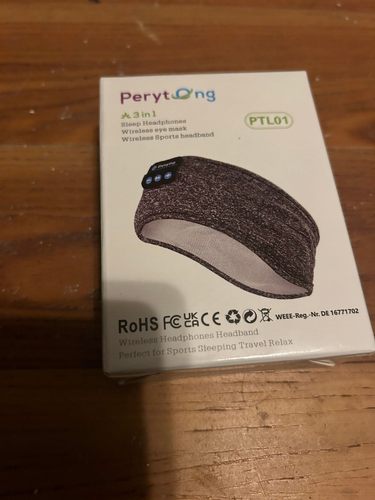 Perytong Sleep Headphones Wireless Bluetooth Sports Headband Headphones ...