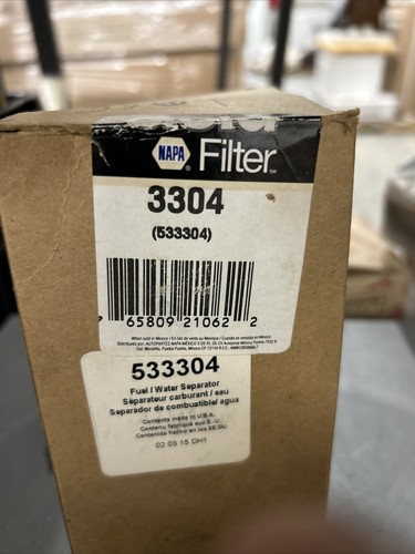 NAPA Gold Fuel Water Separator Filter 3304 533304 for sale online | eBay