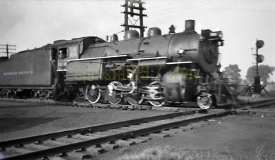 1948 NJ Napierville Junction 2-8-0 Locomotive #1089 - Vtg Railroad ...