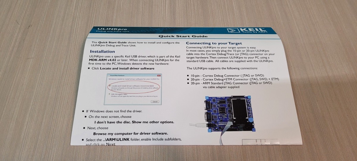 Ulinkpro D Driver Keil ULINKpro Debug And Trace Unit